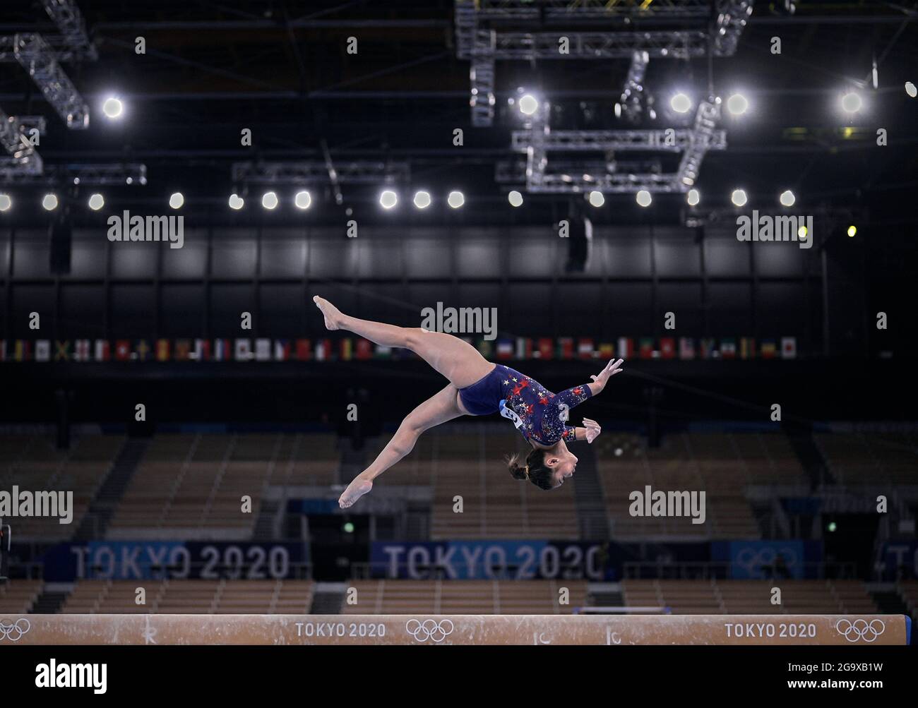 July 25, 2021: Sunisa Lee of United States of America during women's ...