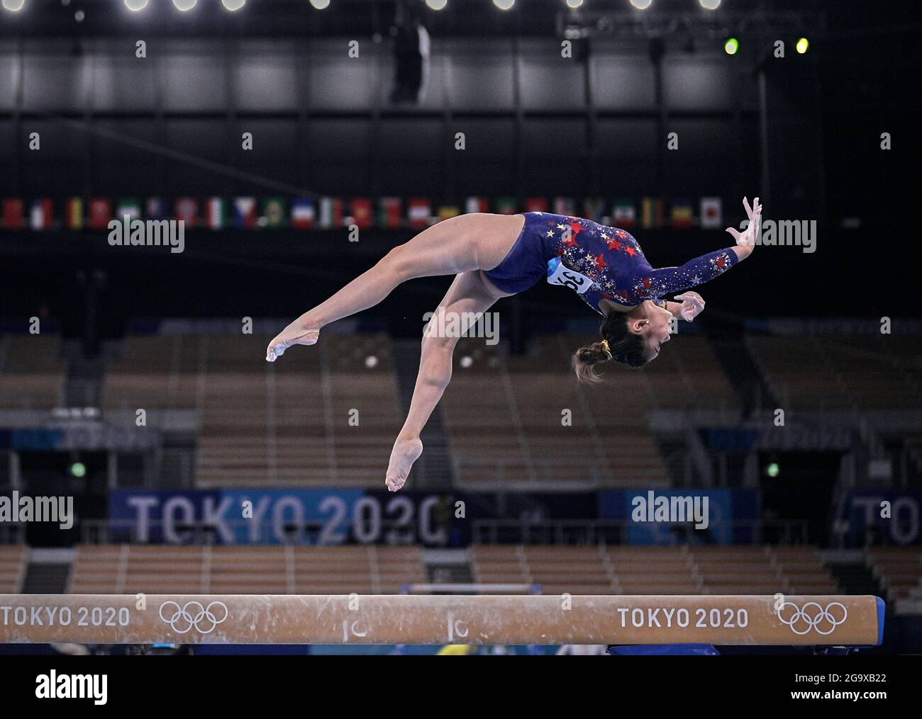 July 25, 2021: Sunisa Lee of United States of America during women's ...