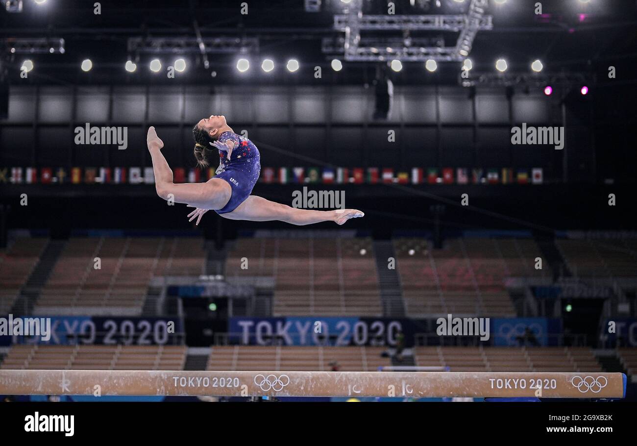 July 25, 2021: Sunisa Lee of United States of America during women's ...