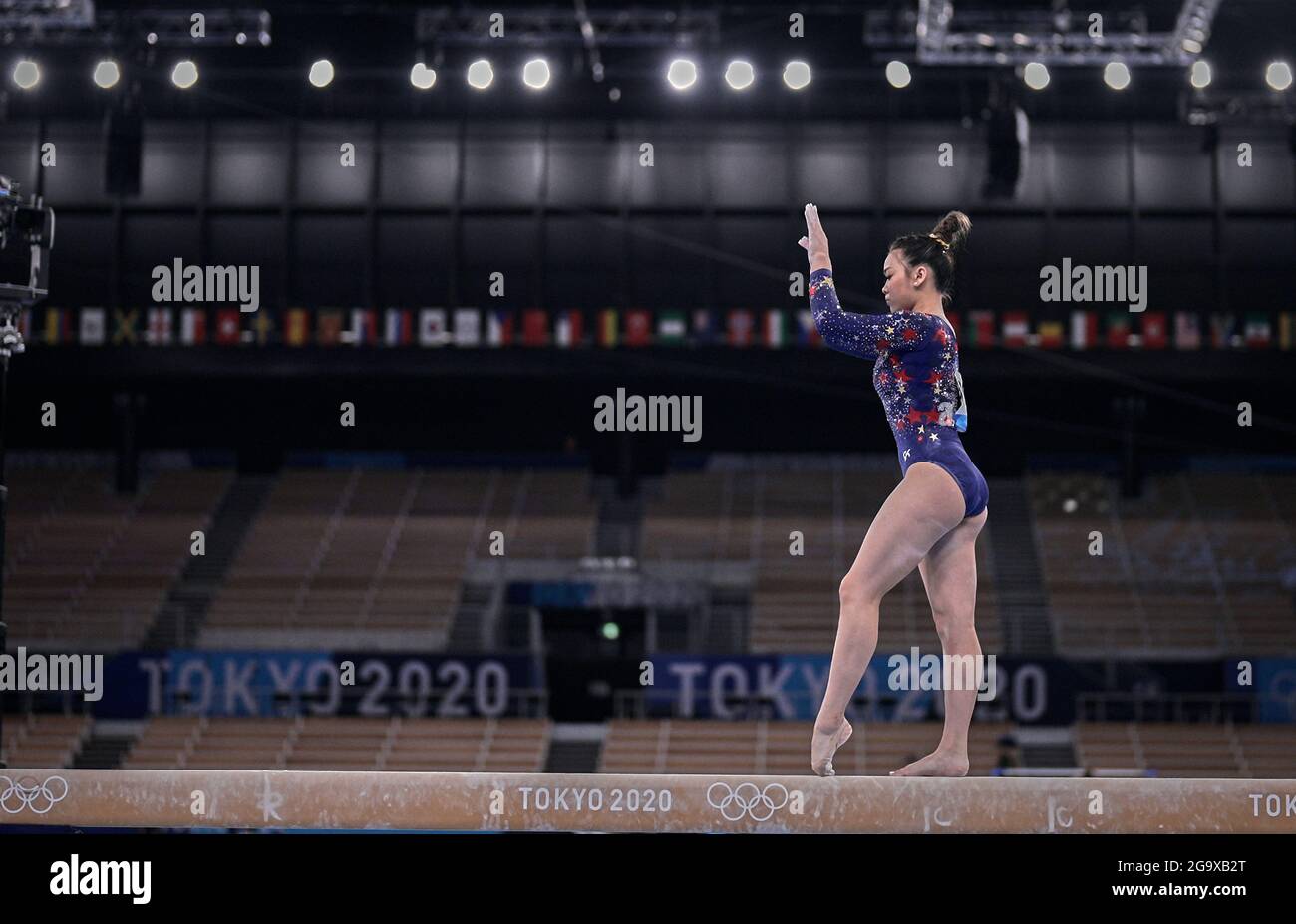 July 25, 2021: Sunisa Lee of United States of America during women's ...