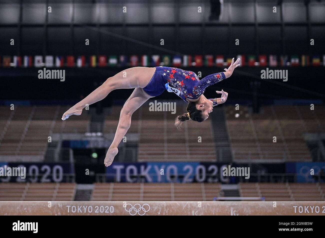 July 25, 2021: Sunisa Lee of United States of America during women's ...