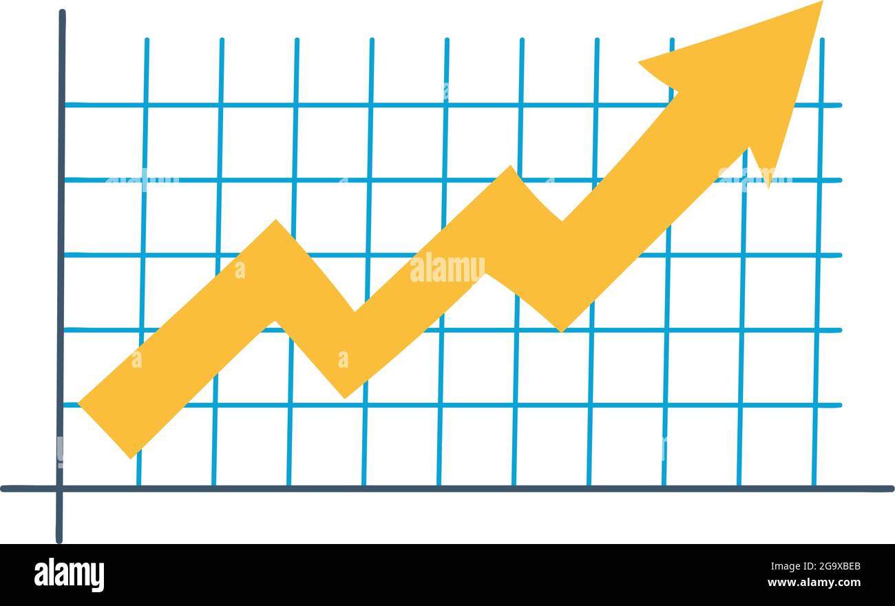 business chart illustration Stock Vector Image & Art - Alamy
