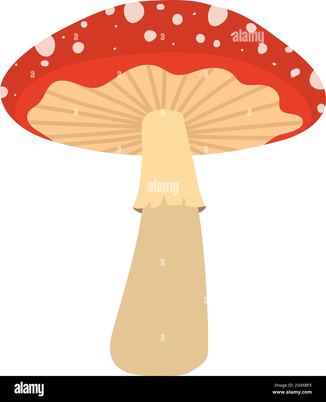 red mushroom design Stock Vector Image & Art - Alamy