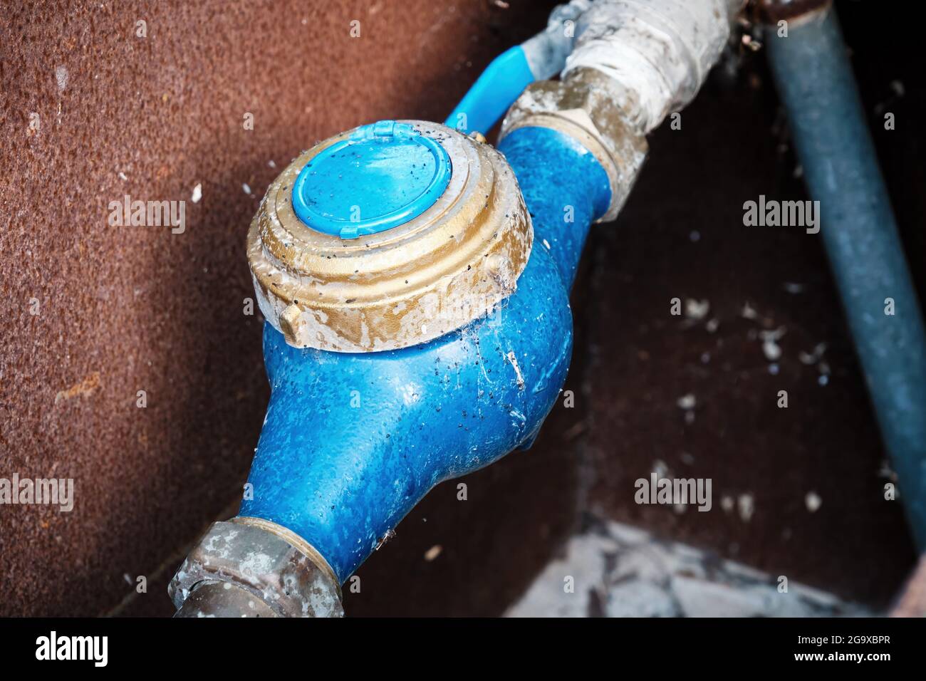 Old water meter hi-res stock photography and images - Alamy