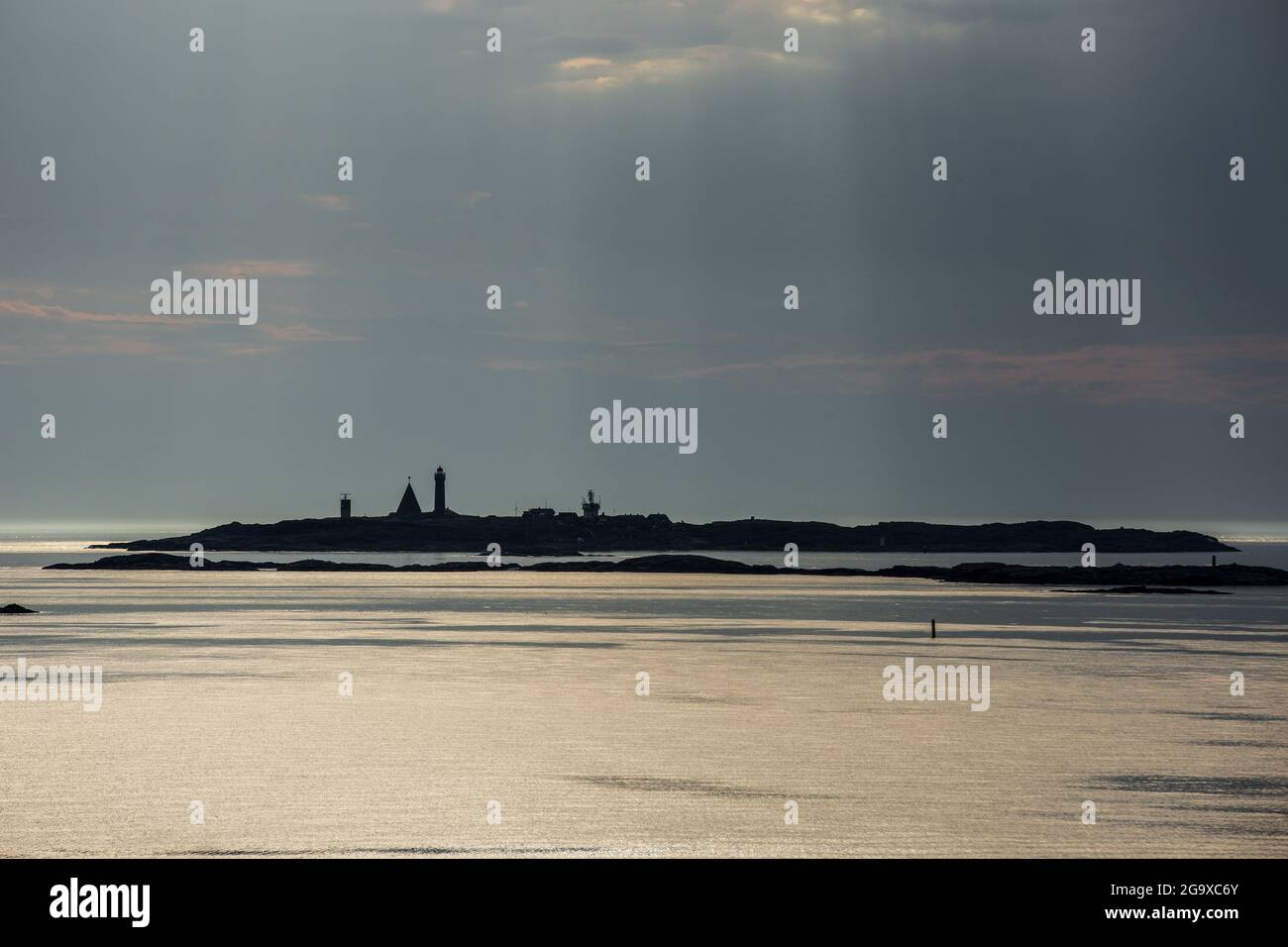 Gothenburg, Sweden. 02nd June, 2021. A view of Vinga island with 19th ...