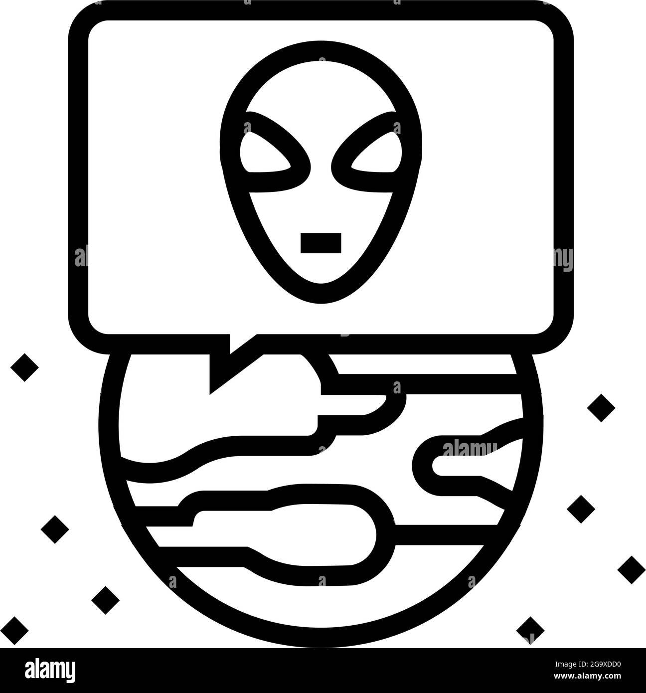 The nine line of the station Stock Vector Images - Alamy