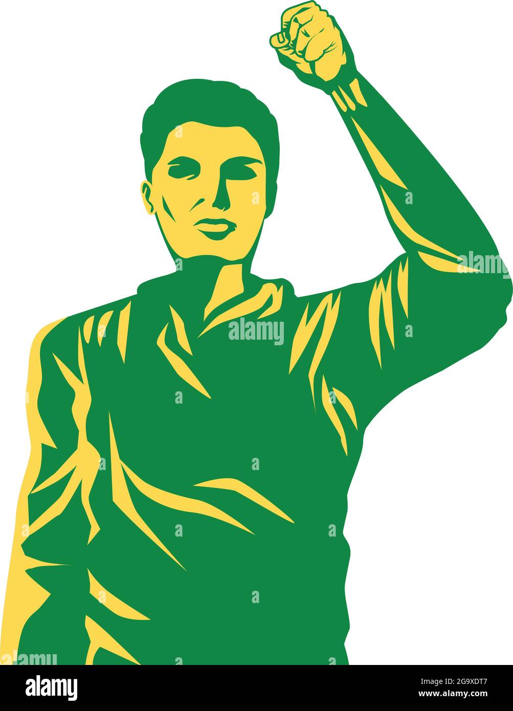 Leader freedom fighter Stock Vector Images - Alamy