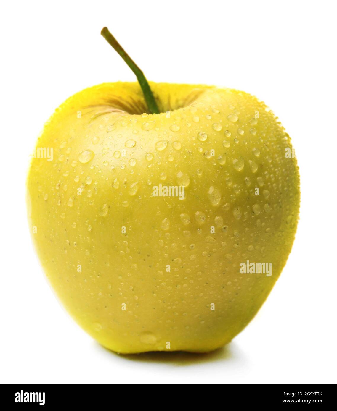 Apple isolated on white Stock Photo - Alamy