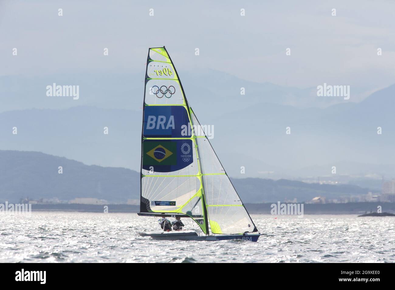 Kanagawa, Japan. 27th July, 2021. GRAEL Marco/BORGES Gabriel (BRA ...
