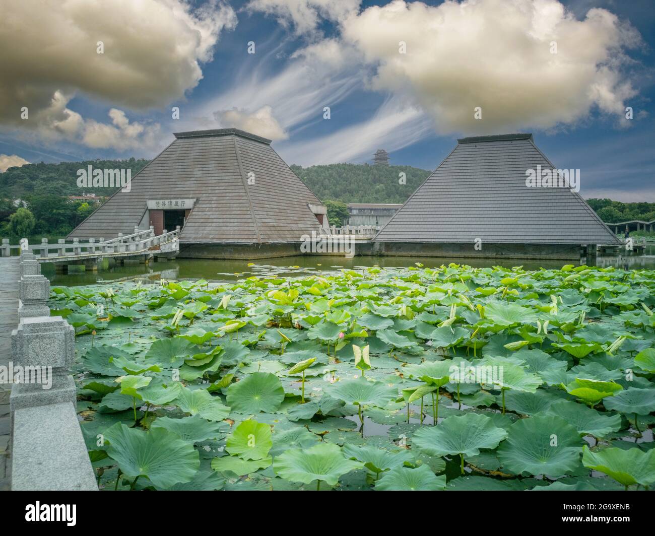 Xuzhou city,Jiangsu province,Han culture scenic area,Chu king tomb Han ...