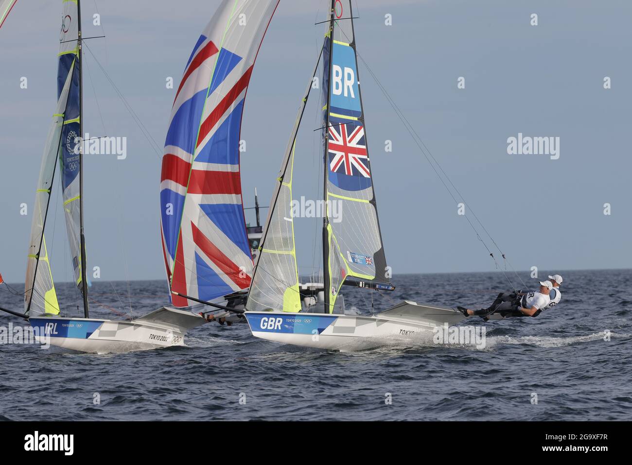 Kanagawa, Japan. 27th July, 2021. FLETCHER Dylan/BITHELL Stuart (GBR ...