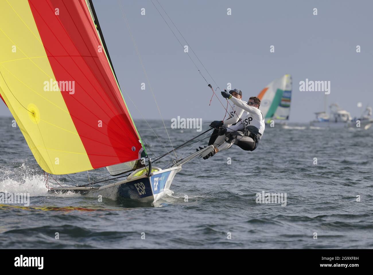 Kanagawa, Japan. 27th July, 2021. BOTIN le CHEVER Diego/LOPEZ MARRA ...