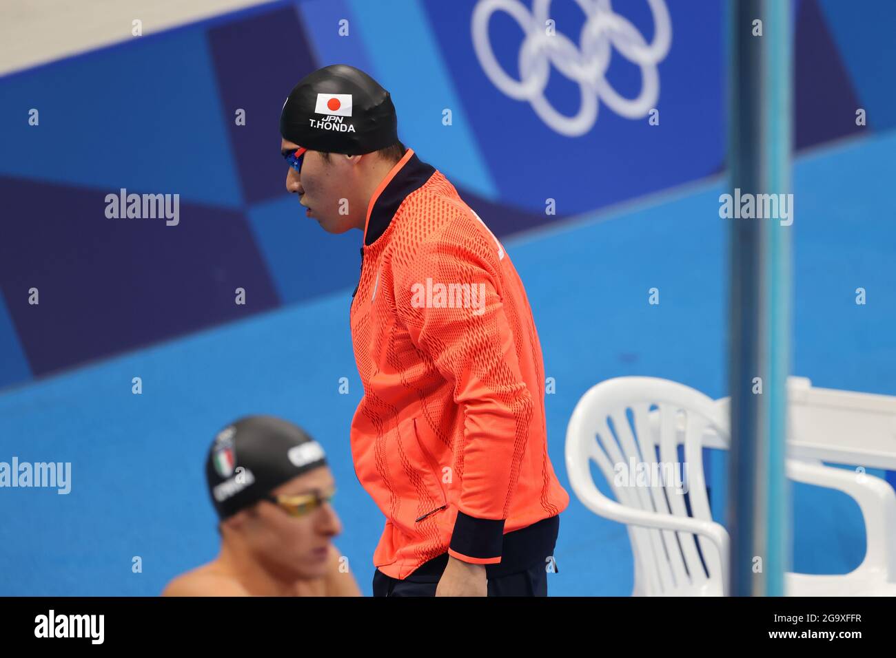 Tokyo, Japan. 27th July, 2021. Tomoru Honda (JPN) Swimming : Men's 200m ...