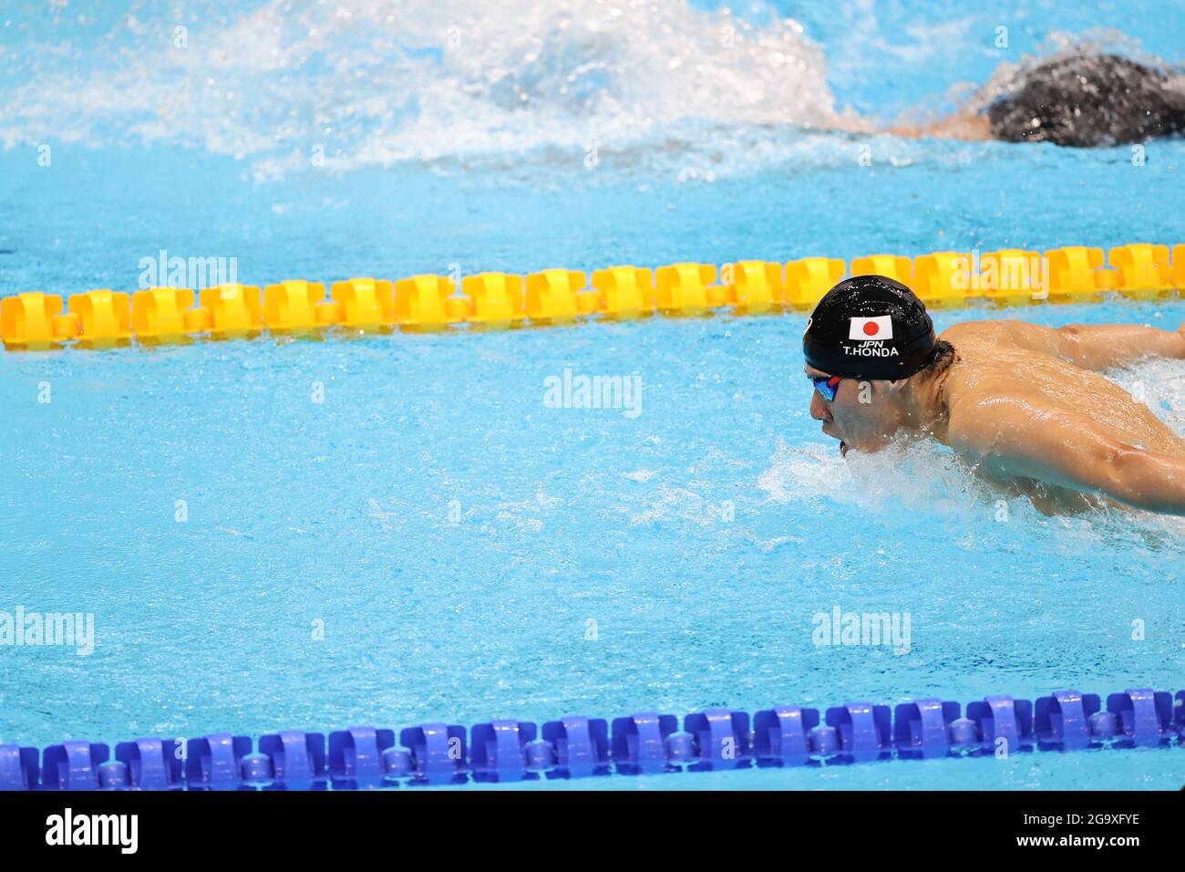 Tokyo, Japan. 27th July, 2021. Tomoru Honda (JPN) Swimming : Men's 200m ...