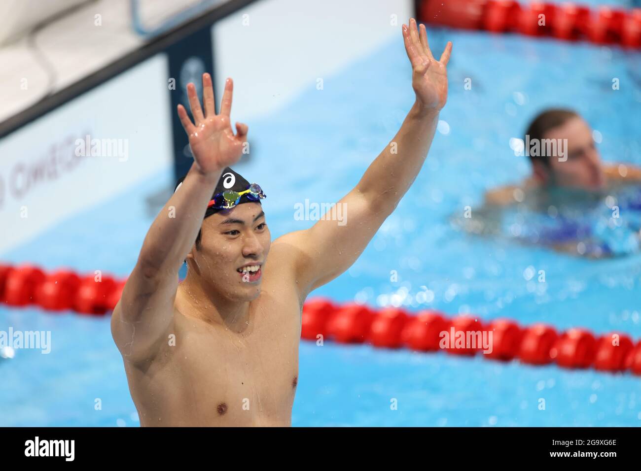 Tokyo, Japan. 27th July, 2021. Tomoru Honda (JPN) Swimming : Men's 200m ...