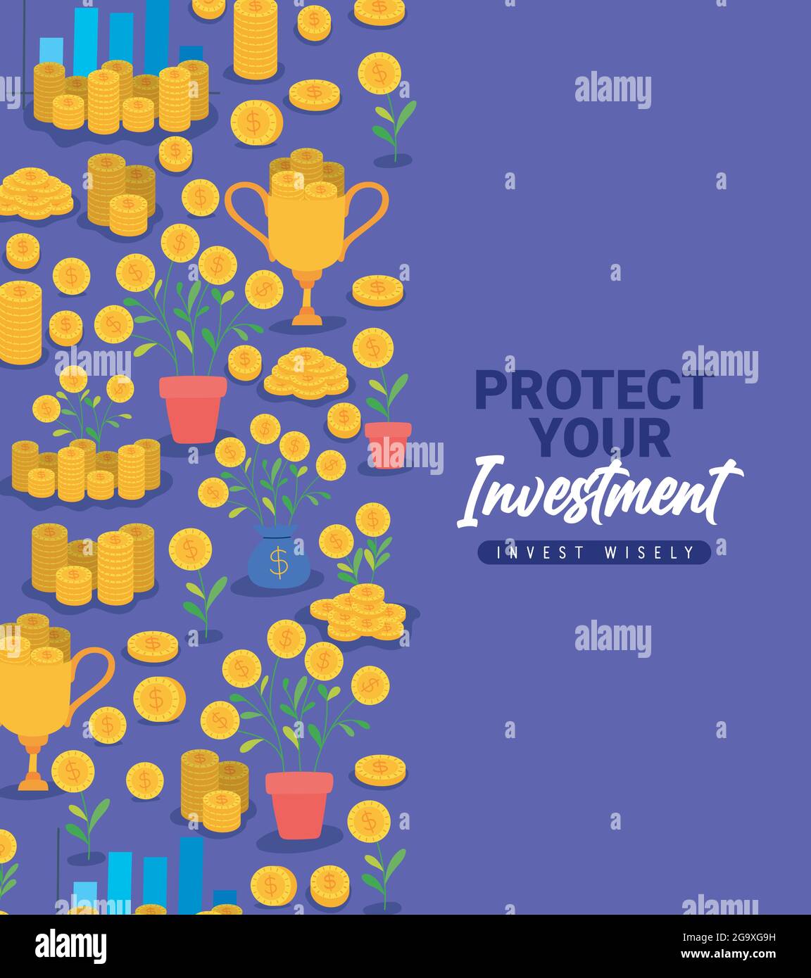 investment protect card Stock Vector Image & Art - Alamy
