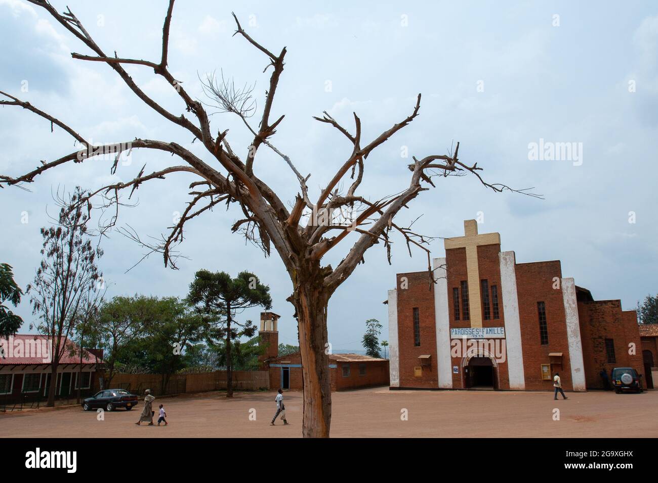 Sainte Famillie Church Kigali Rwanda Stock Photo - Alamy