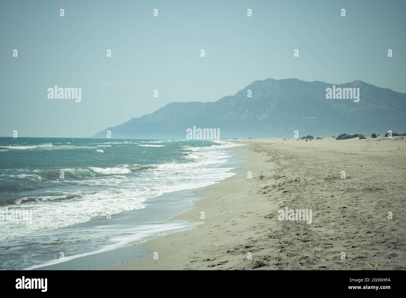 Patara Beach in Antalya Turkey Stock Photo - Alamy