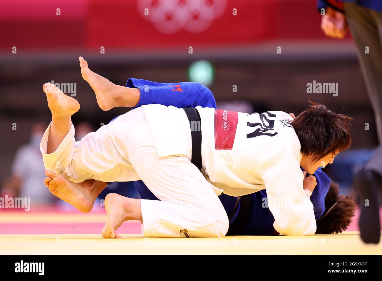 Tokyo, Japan. 28th July, 2021. Chizuru Arai (JPN) Judo : Women's -70kg Elimination Round during ...