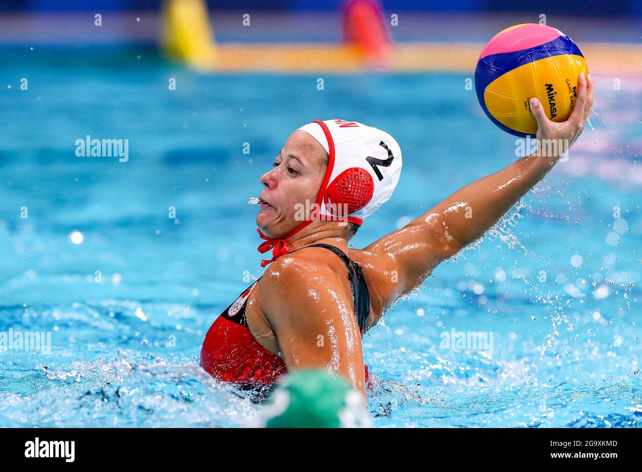 TOKYO, JAPAN - JULY 28: Kelly McKee of Canada during the Tokyo 2020 ...