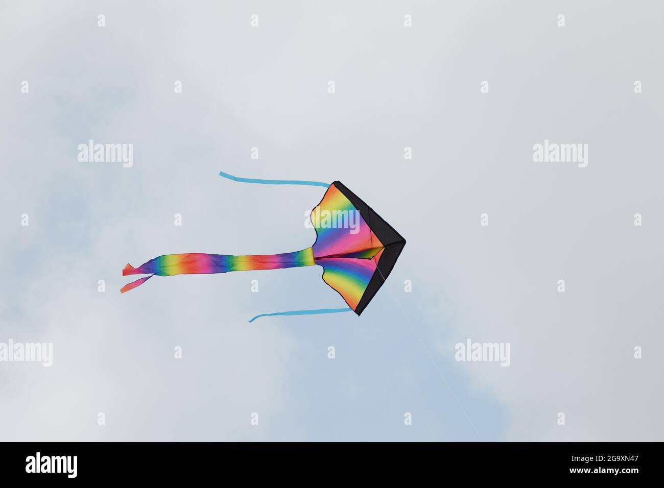 Kite seen flying in summer 2021 Stock Photo - Alamy