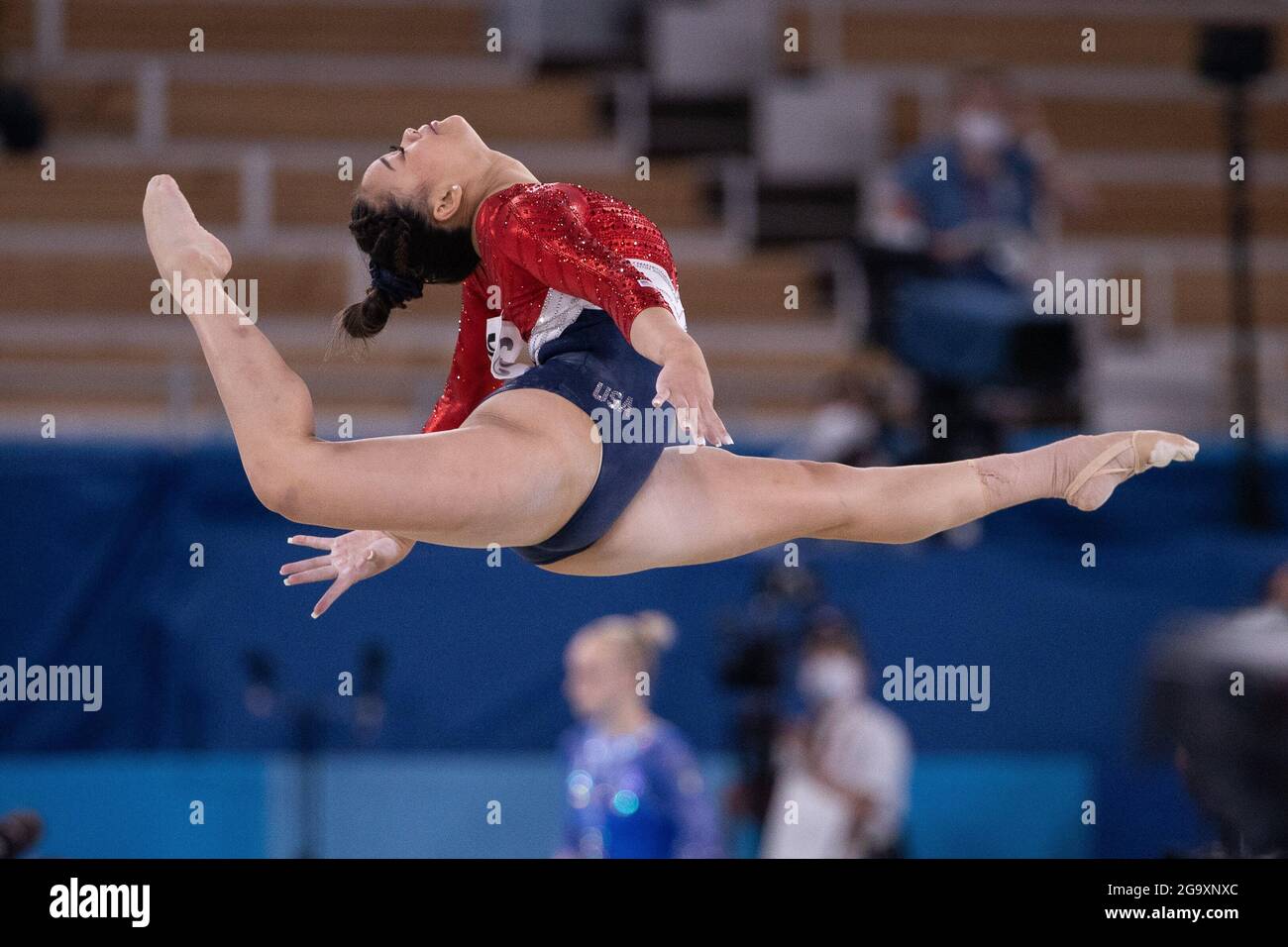 Tokyo, Kanto, Japan. 27th July, 2021. Sunisa Lee (USA) compete in the ...