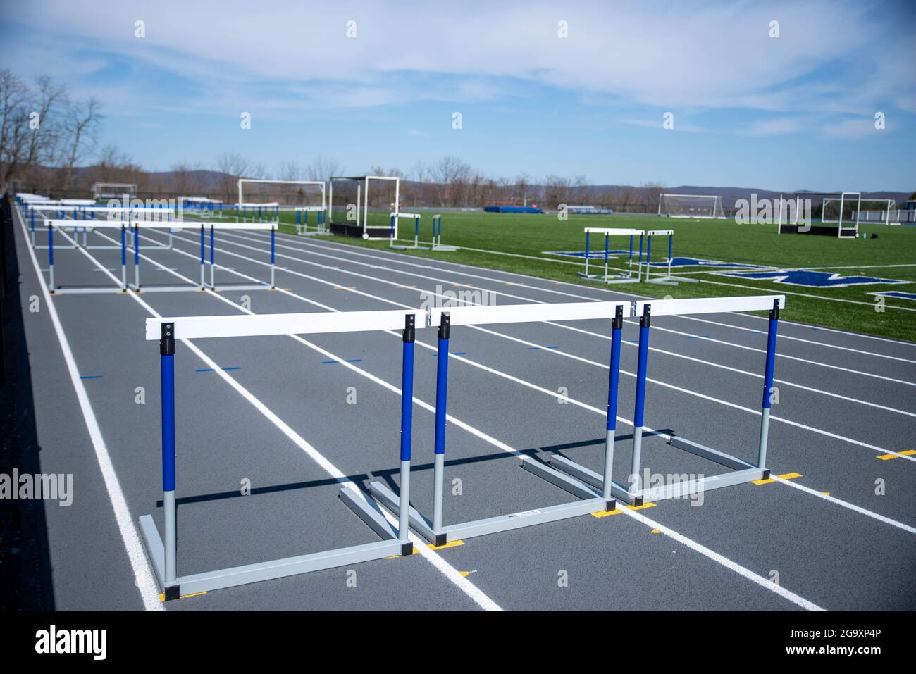 Athletic field hi-res stock photography and images - Alamy