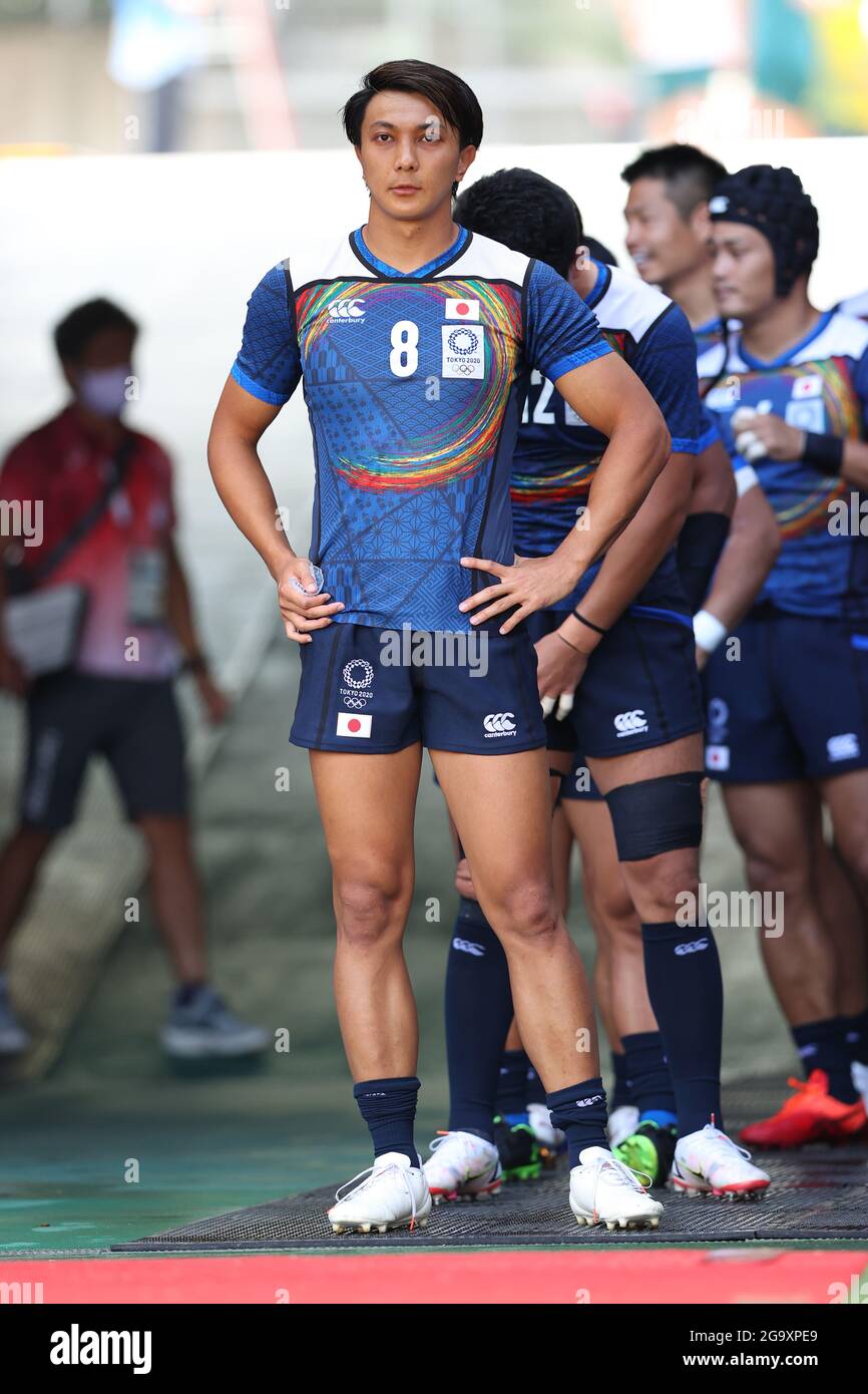 Tokyo, Japan. 28th July, 2021. Chihito Matsui (JPN) Rugby : Men's ...