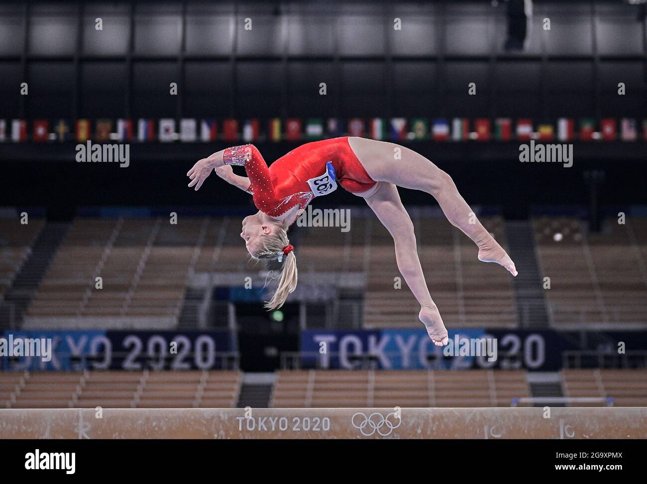 July 25, 2021: Jade Carey of United States of America during women's ...