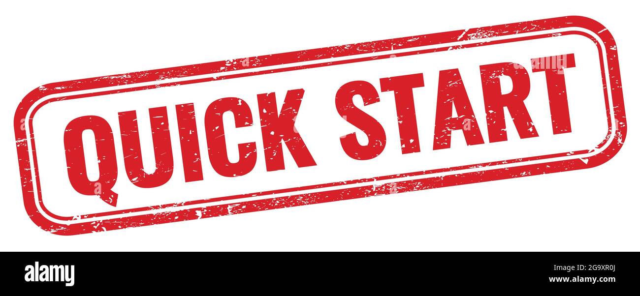 Quick start word hi-res stock photography and images - Alamy