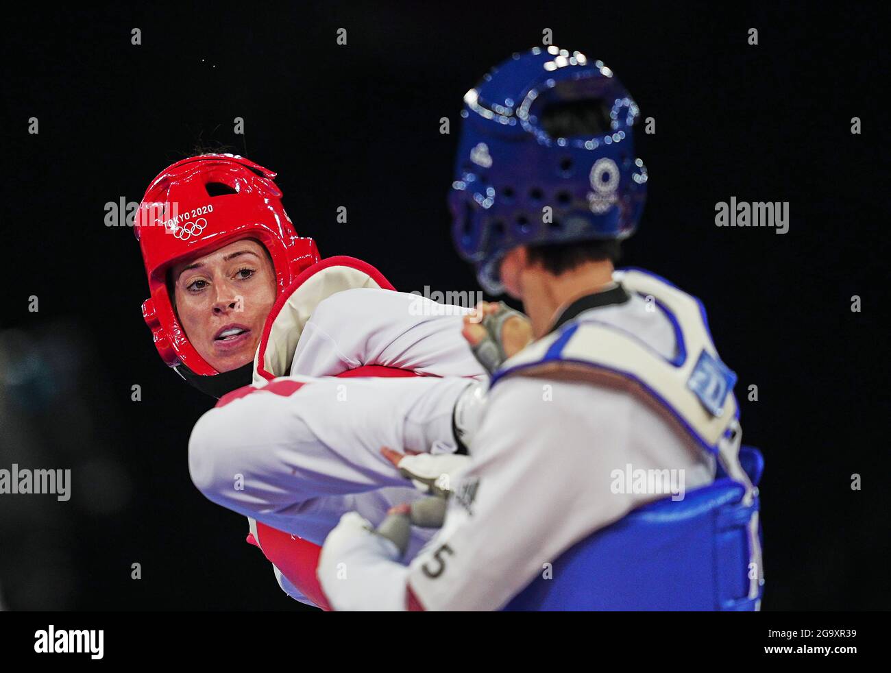 July 27, 2021: Bianca Walkden from Great Britain and Dabin Lee from ...