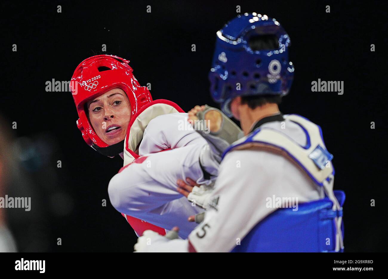 July 27, 2021: Bianca Walkden from Great Britain and Dabin Lee from ...