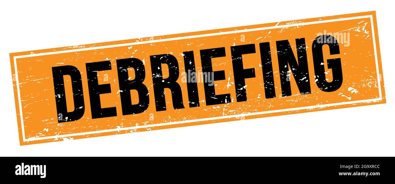 Debriefing High Resolution Stock Photography and Images - Alamy