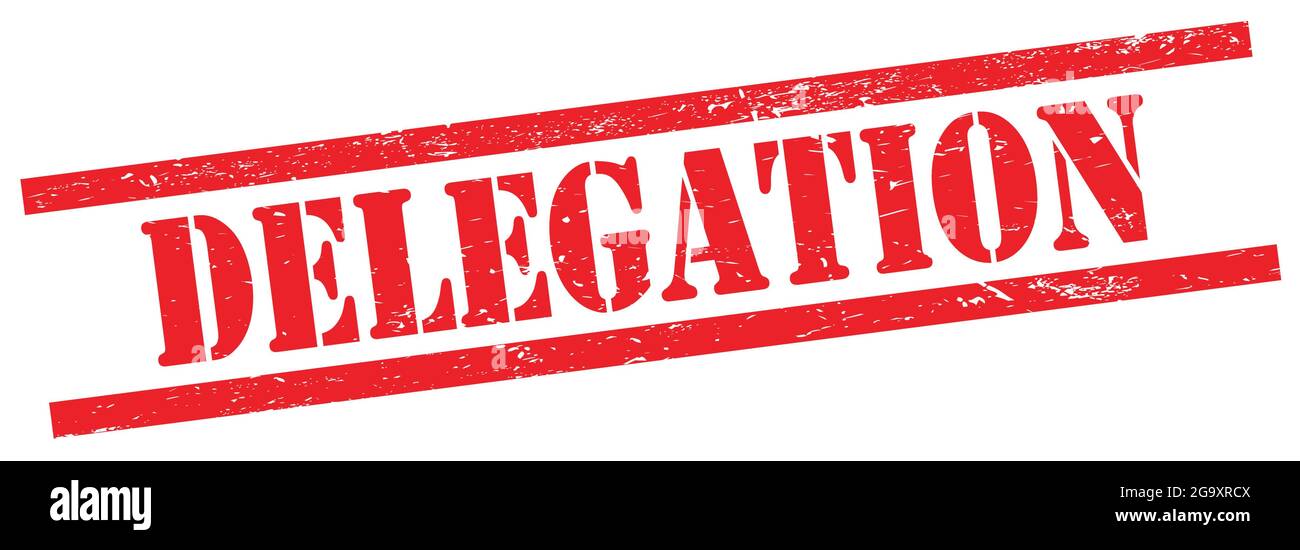 Delegation text hi-res stock photography and images - Alamy