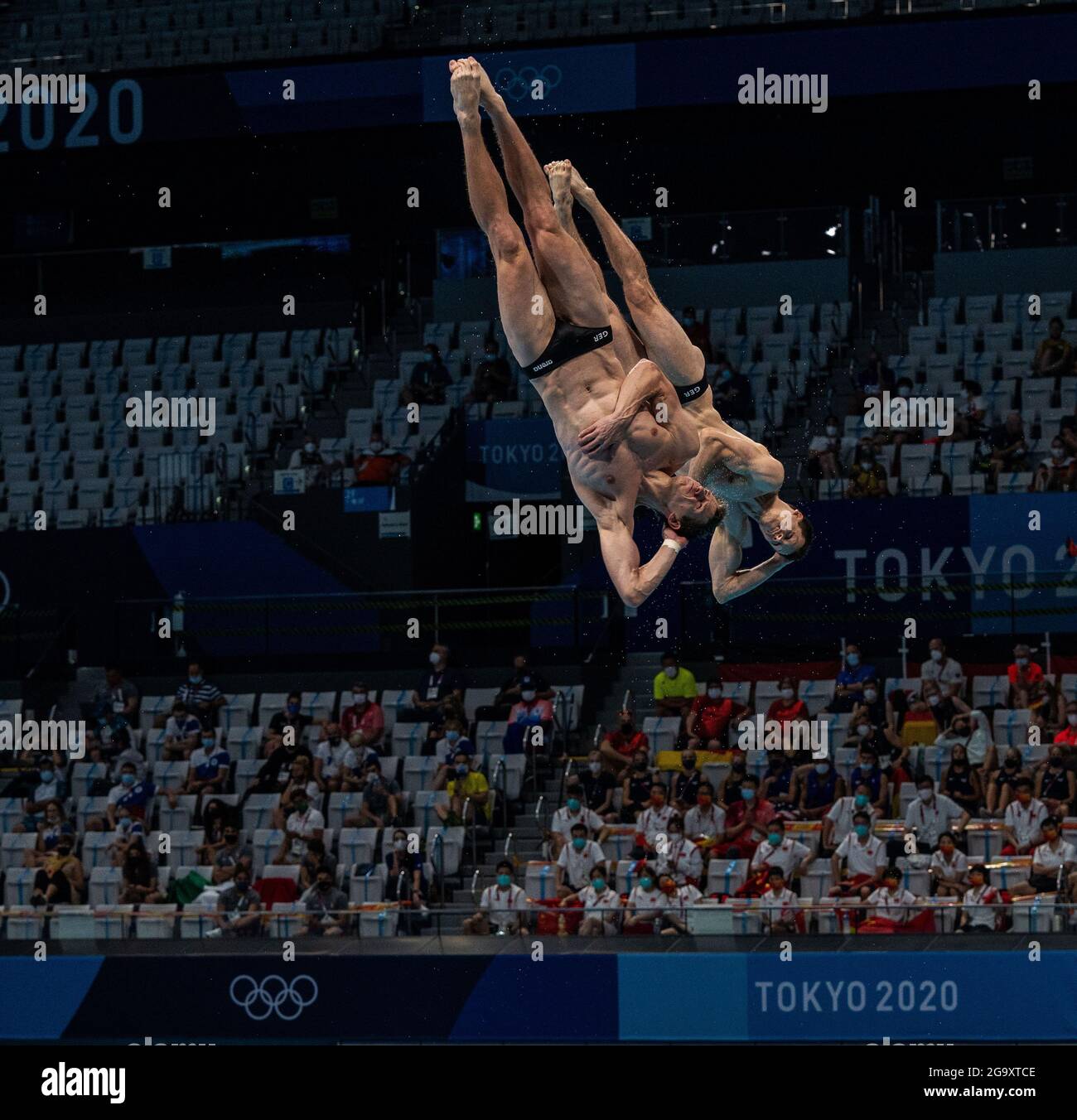 German diving team hi-res stock photography and images - Alamy