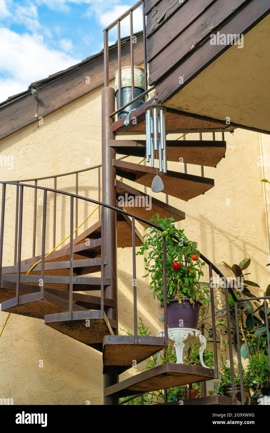 Helical structure hi-res stock photography and images - Alamy