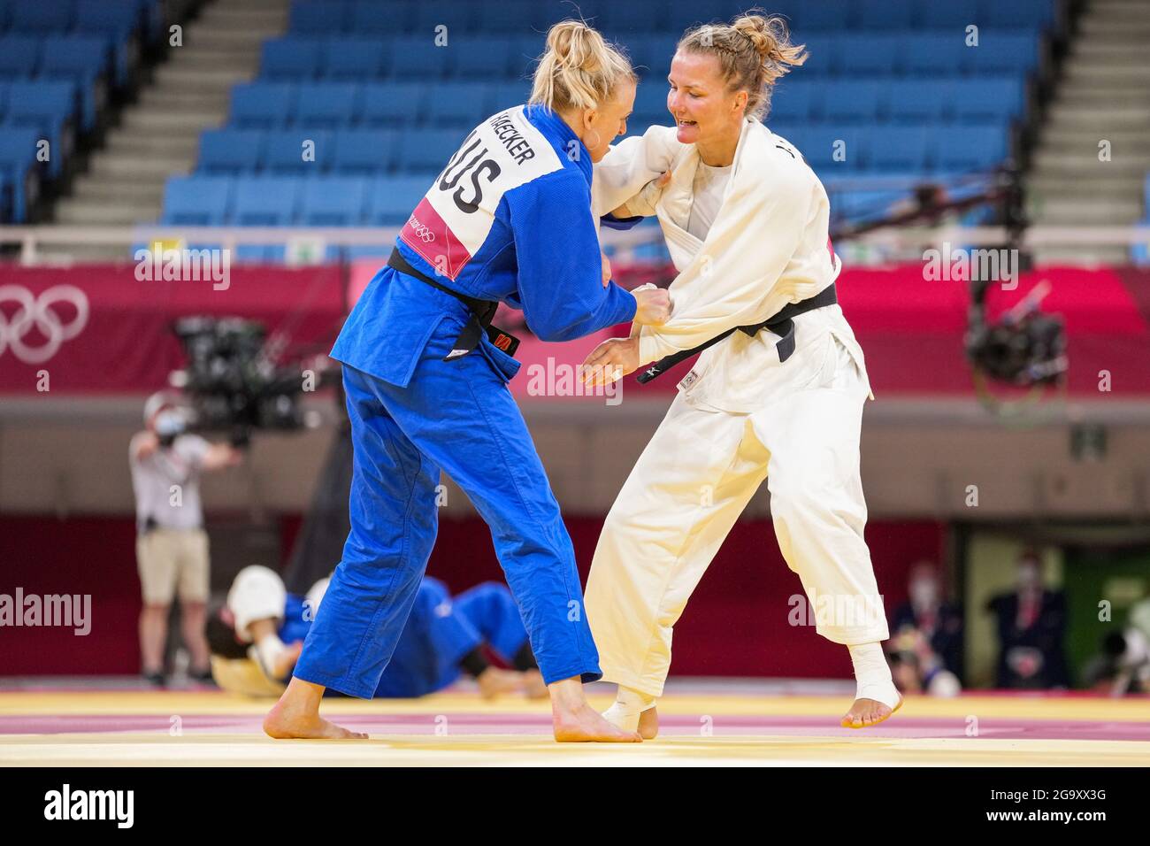 TOKYO, JAPAN - JULY 27: Juul Franssen of The Netherlands, Katharina ...