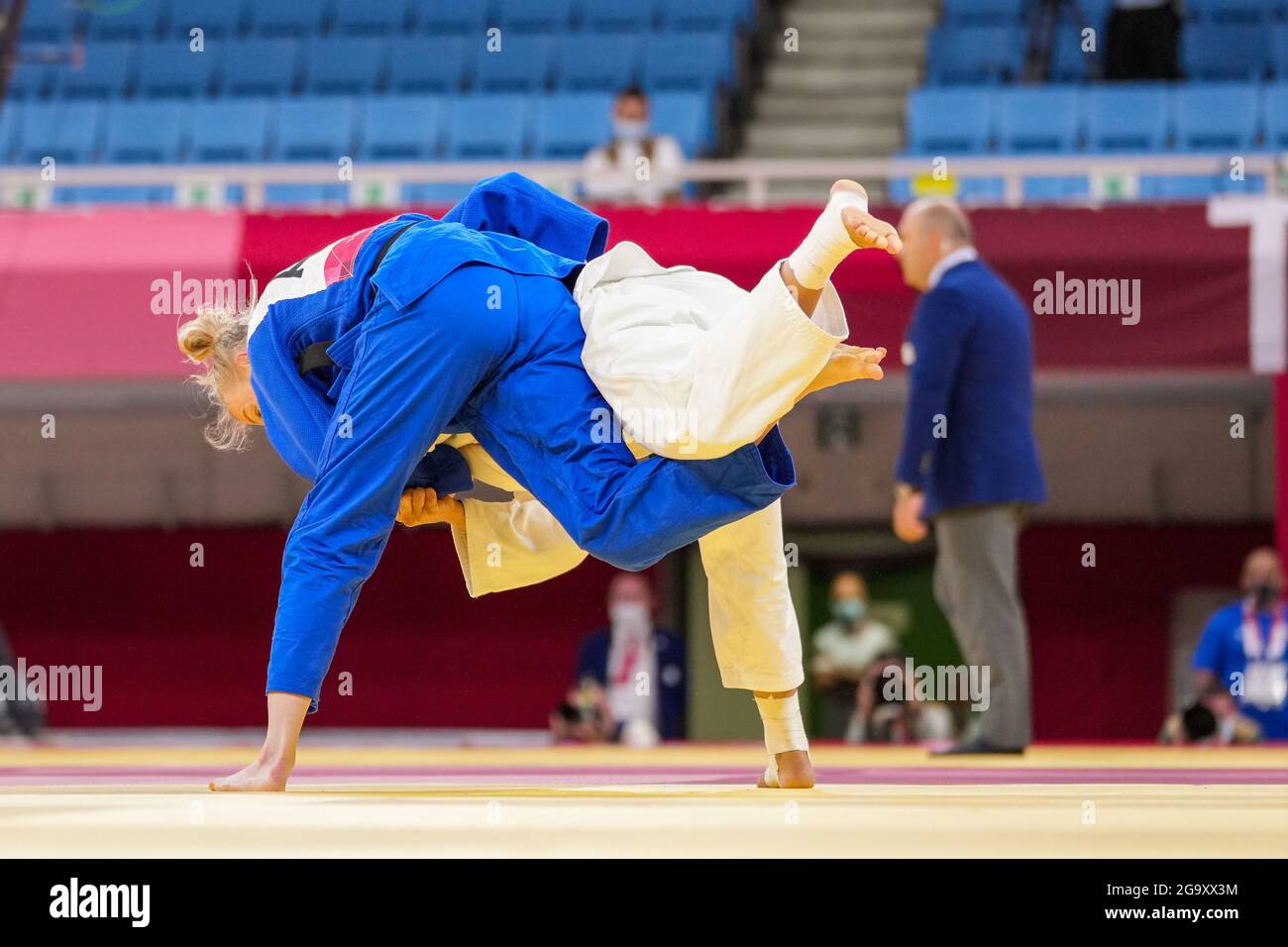 TOKYO, JAPAN - JULY 27: Juul Franssen of The Netherlands, Katharina ...