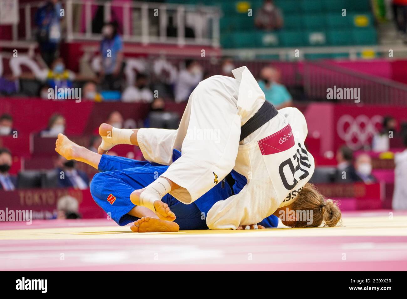 TOKYO, JAPAN - JULY 27: Juul Franssen of The Netherlands, Katharina ...