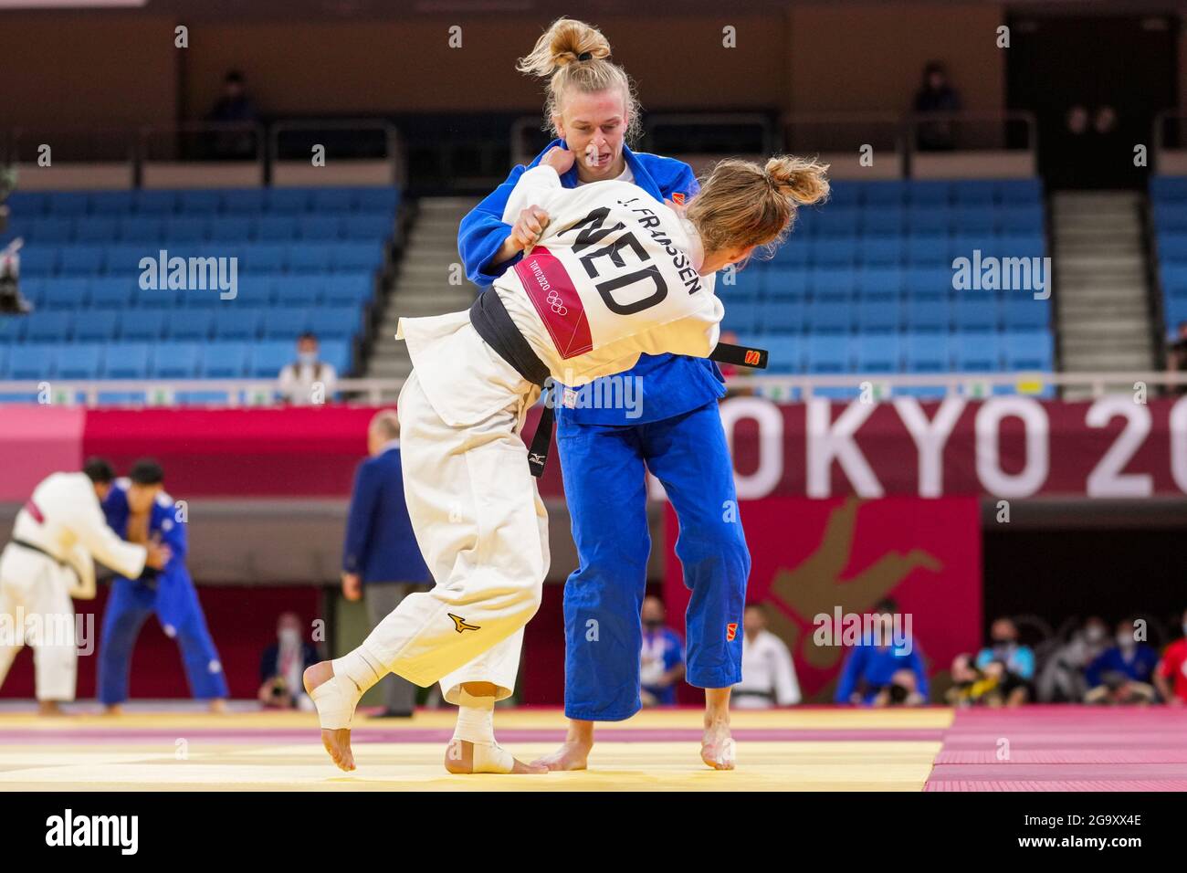 TOKYO, JAPAN - JULY 27: Juul Franssen of The Netherlands, Katharina ...