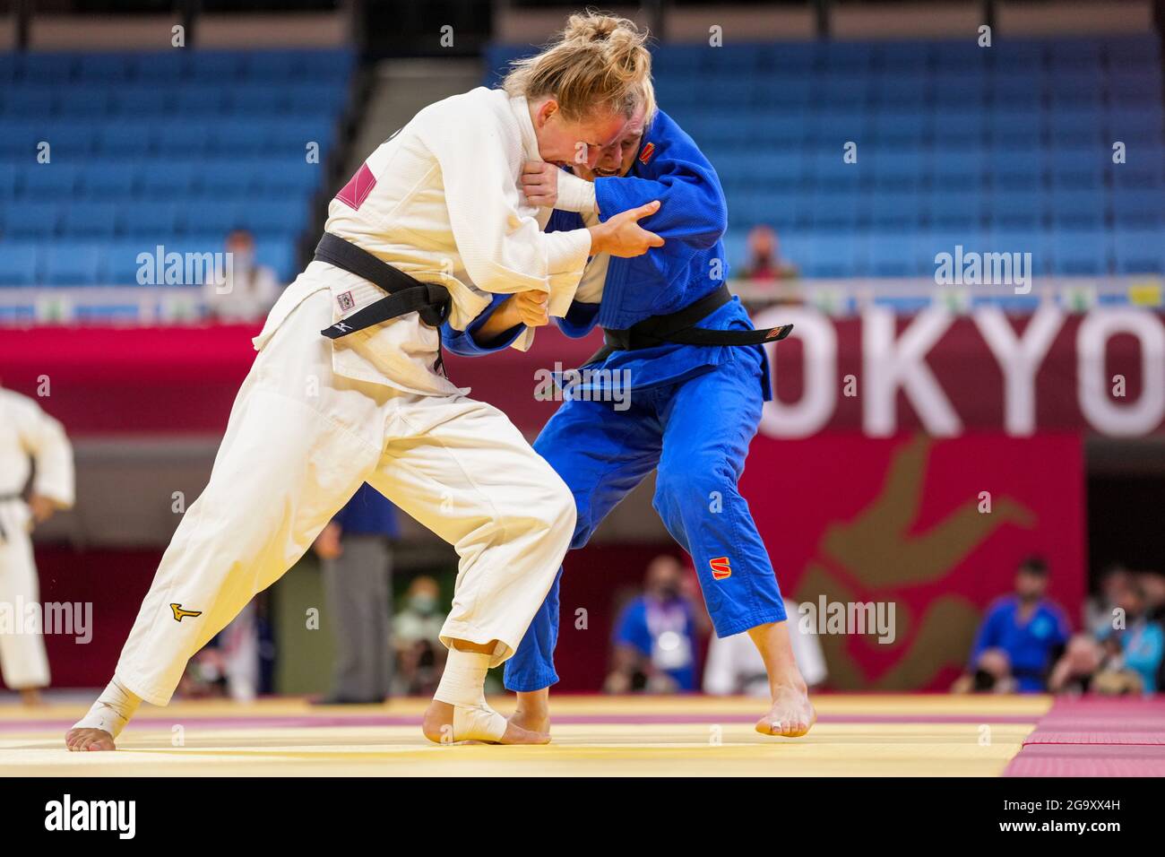 TOKYO, JAPAN - JULY 27: Juul Franssen of The Netherlands, Katharina ...