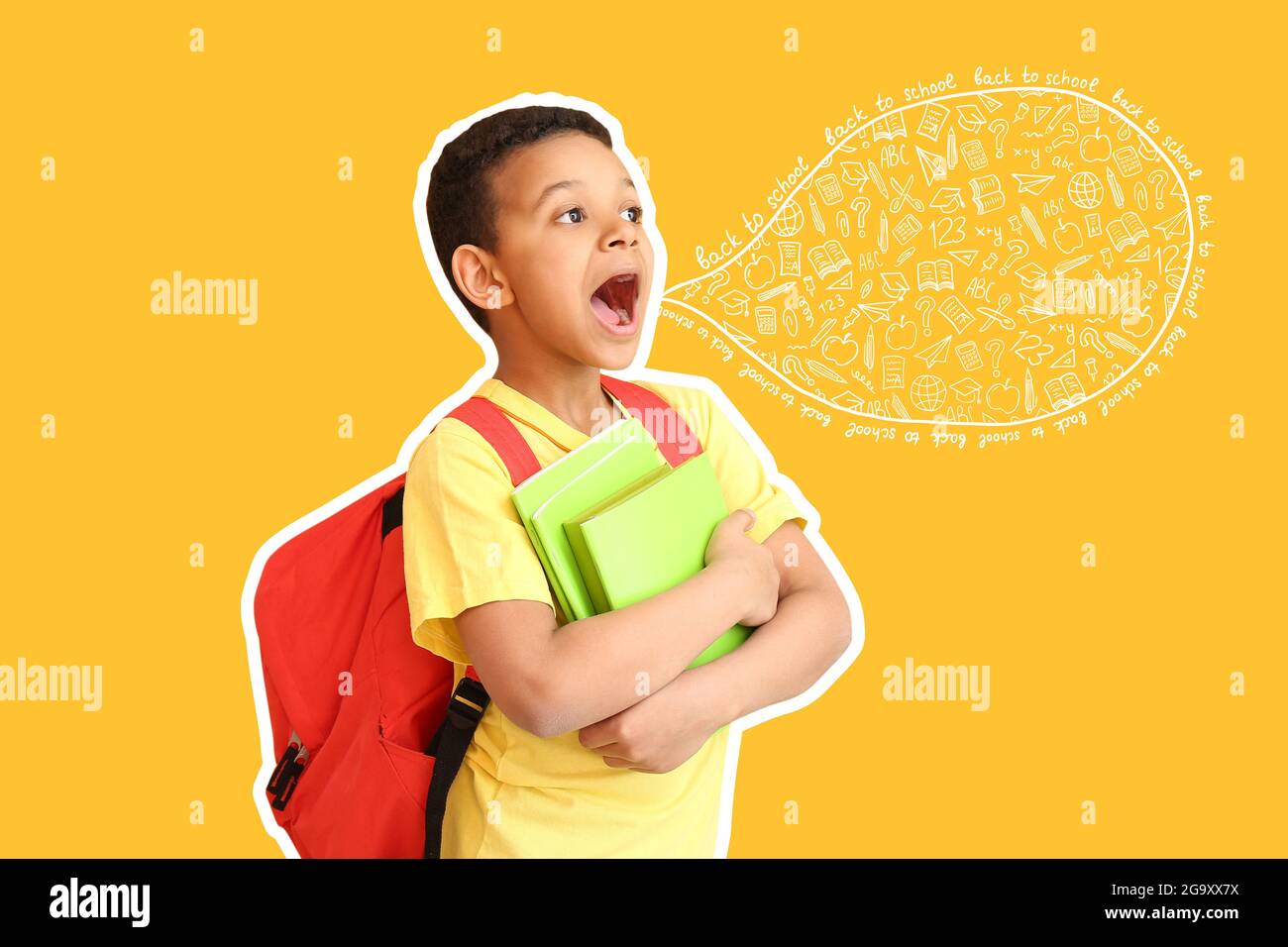 Kid speaking class hi-res stock photography and images - Alamy