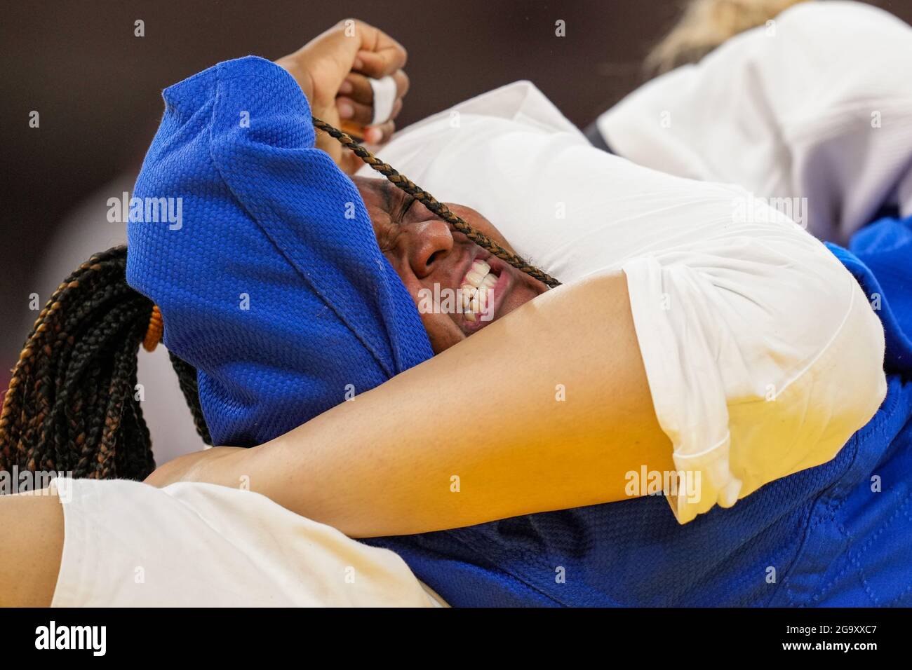 TOKYO, JAPAN - JULY 27: Maria Centracchio of Itally, Damiella ...