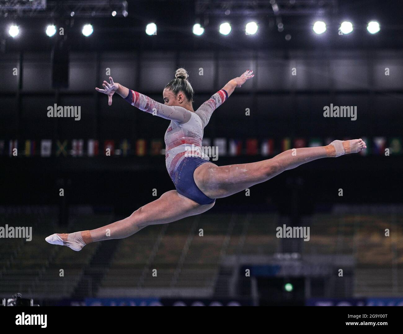 July 25, 2021: Amelie Morgan of Great Britain during women's artistic ...