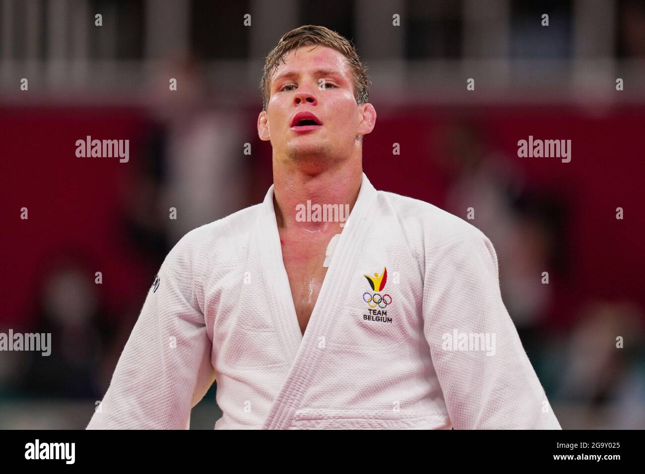 TOKYO, JAPAN - JULY 27: Matthias Casse of Belgium competing on Men -81 ...