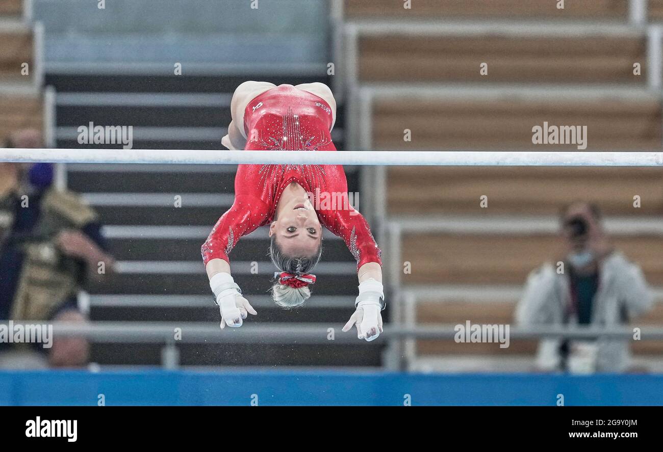 July 25, 2021: Mykayla Skinner of United States of America during women ...