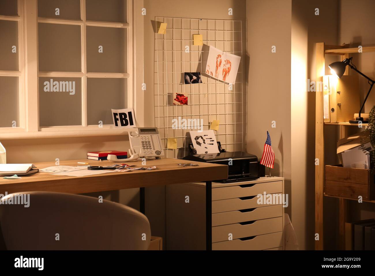 Federal workplace interior hi-res stock photography and images - Alamy