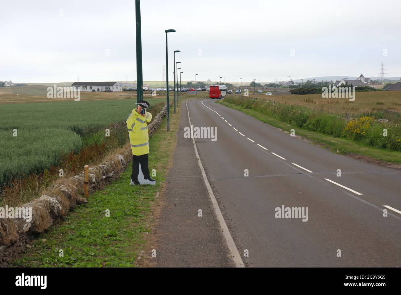 Cardboard cut out policeman hi-res stock photography and images - Alamy