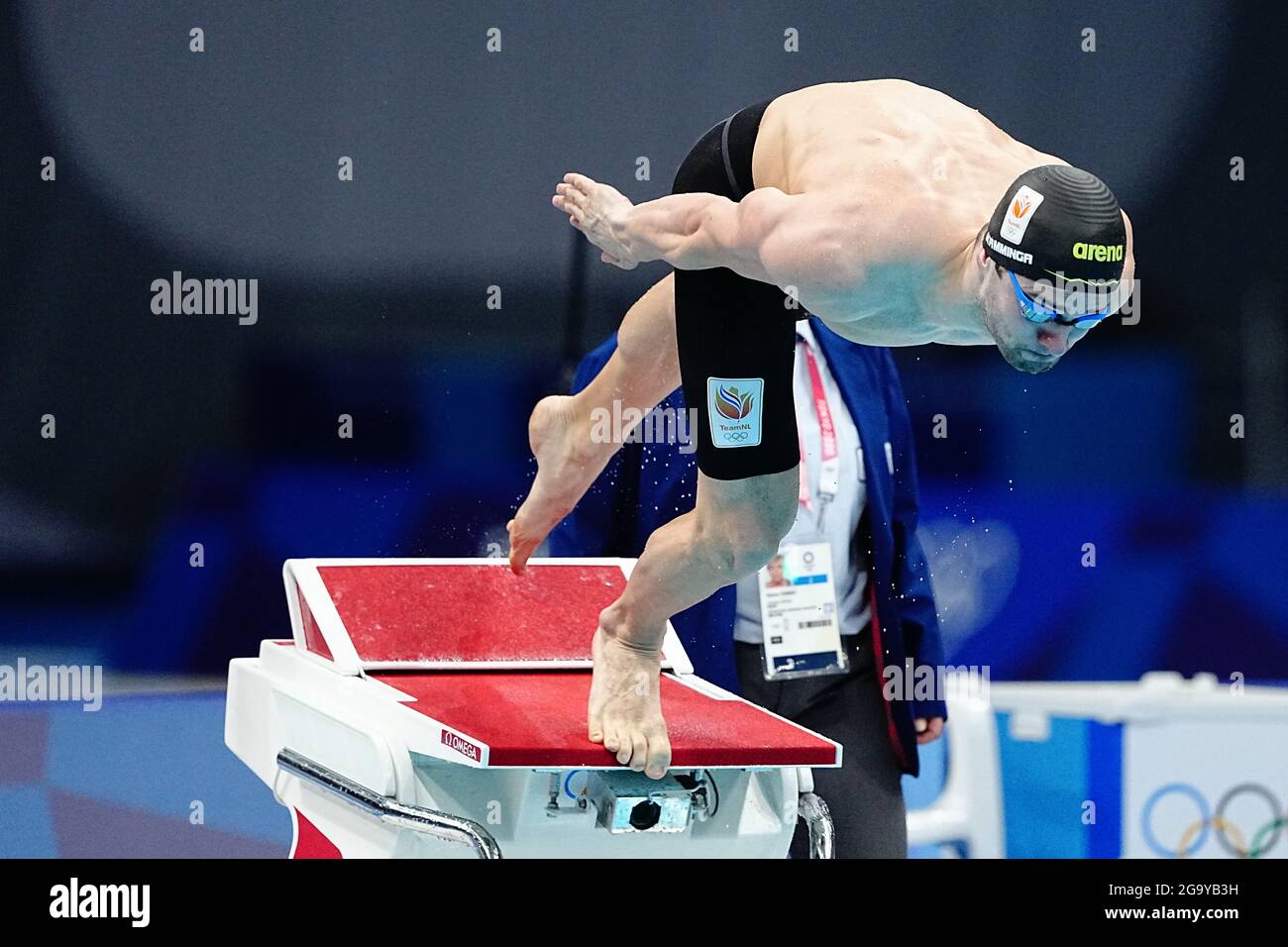 Tokio, Japan. 28th July, 2021. Swimming: Olympics, men, 200 m ...
