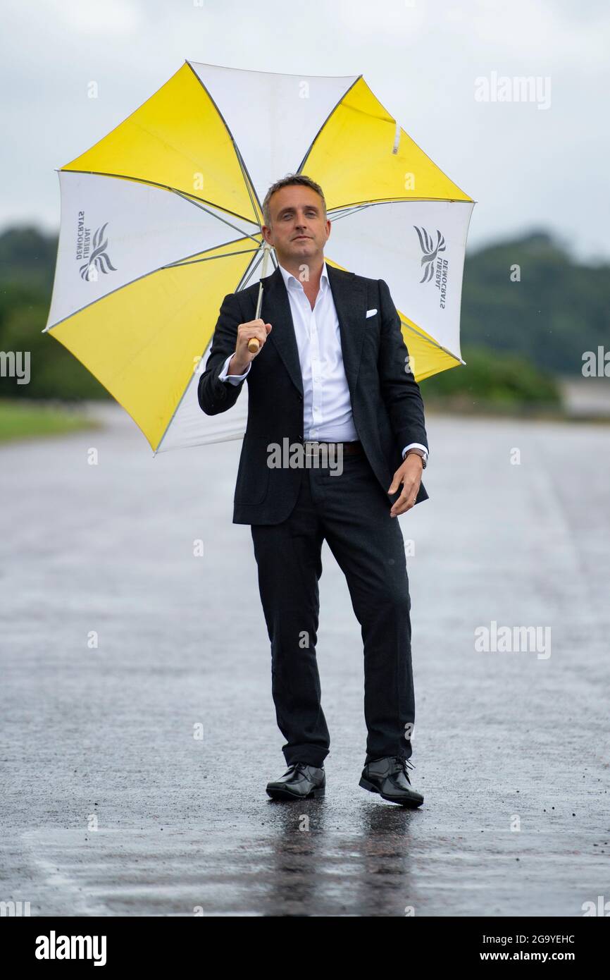 Edinburgh, Scotland, UK. 28th July, 2021. PICTURED: Alex Cole-Hamilton ...